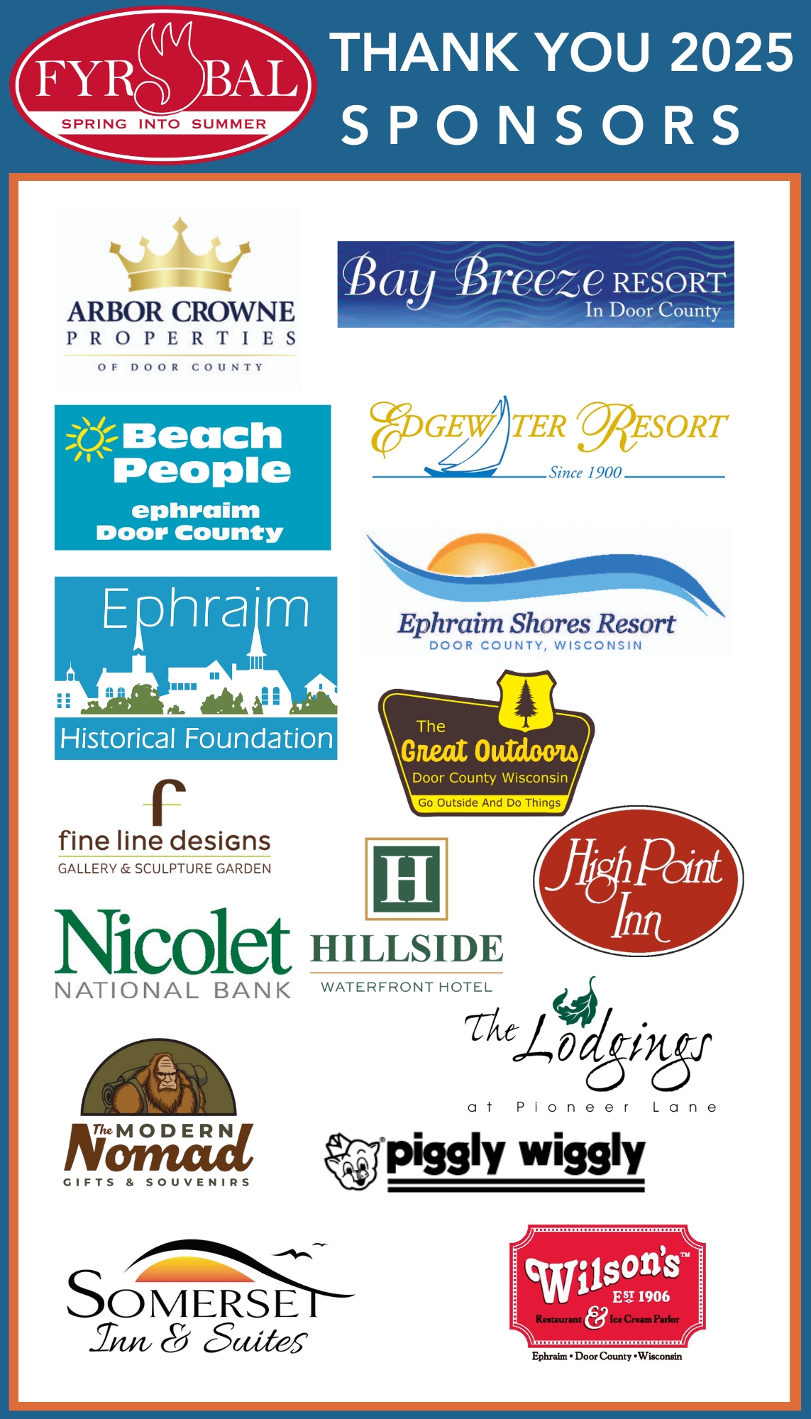 Fyr Bal Festival: June 20, 2026 - Ephraim